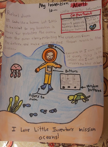 Robot Diver : Little Inventors